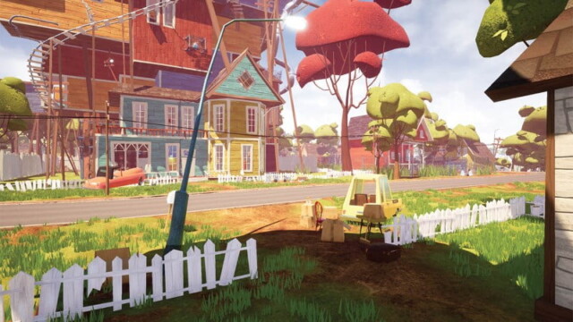 Hello Neighbor Review - Thumbsticks