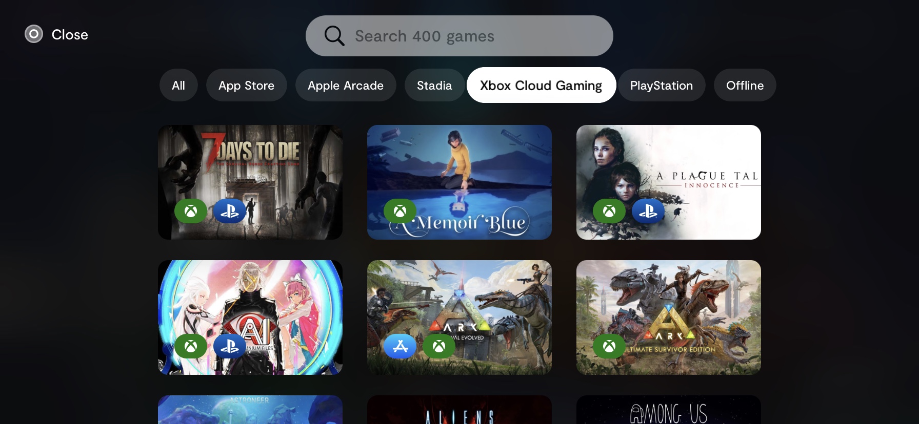 Backbone One review - Thumbsticks