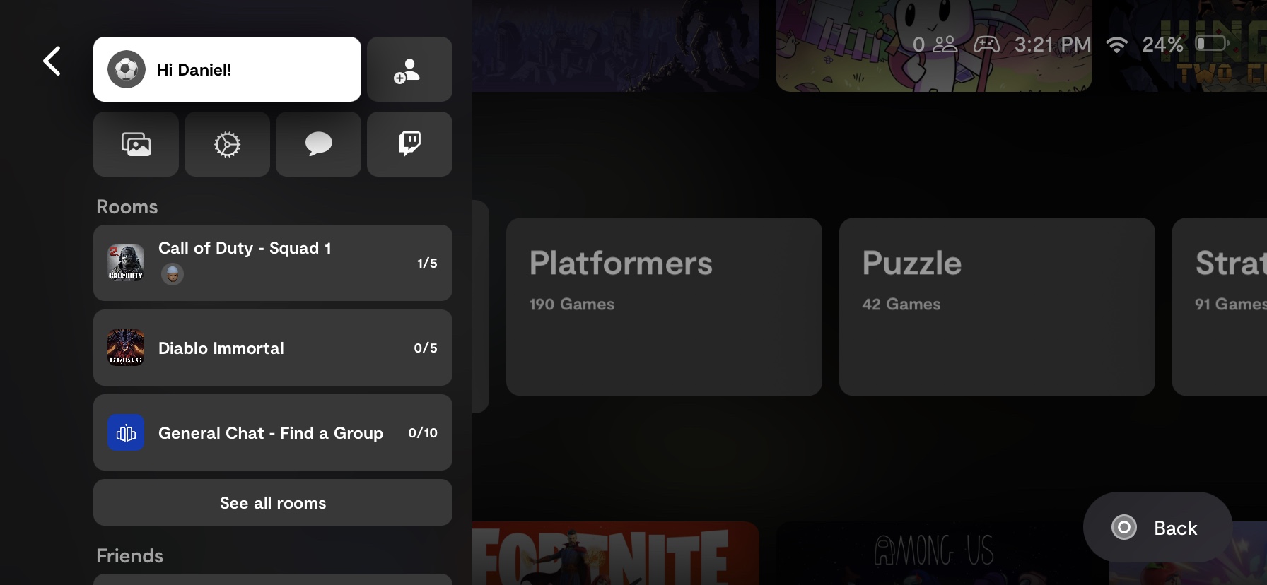 Backbone One review - Thumbsticks