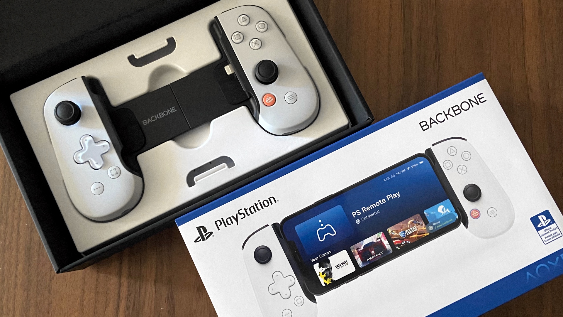 Backbone One review - Thumbsticks